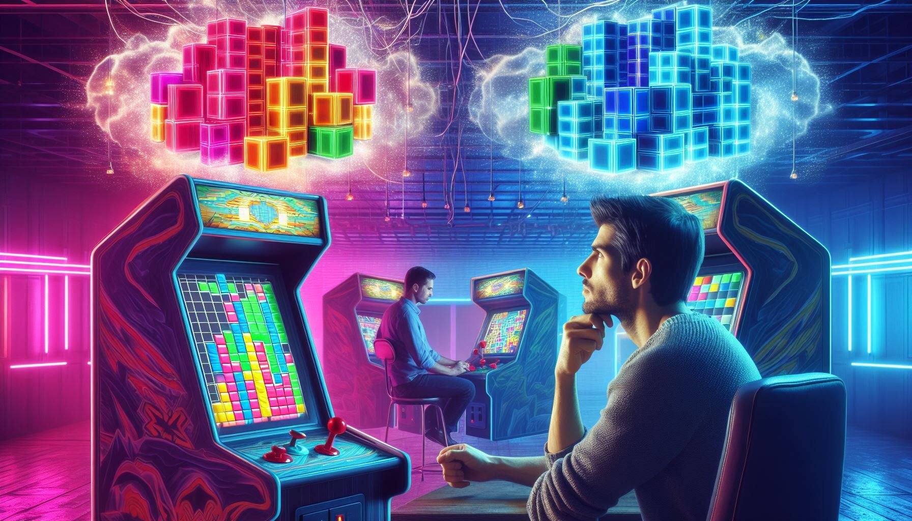 How To Make A Arcade Tetris Game! - Conman's Arcade Room